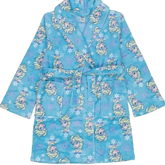 Disney | Pajamas | Disney Princess Elsa Girls Frozen Robe 2t | Poshmark